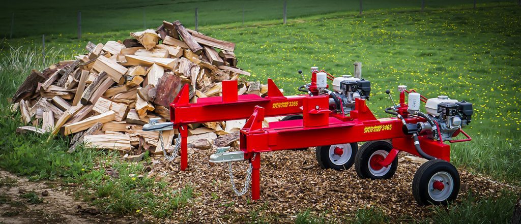 HYDRAULIC LOG SPLITTER with Hydraulic Log Lifter