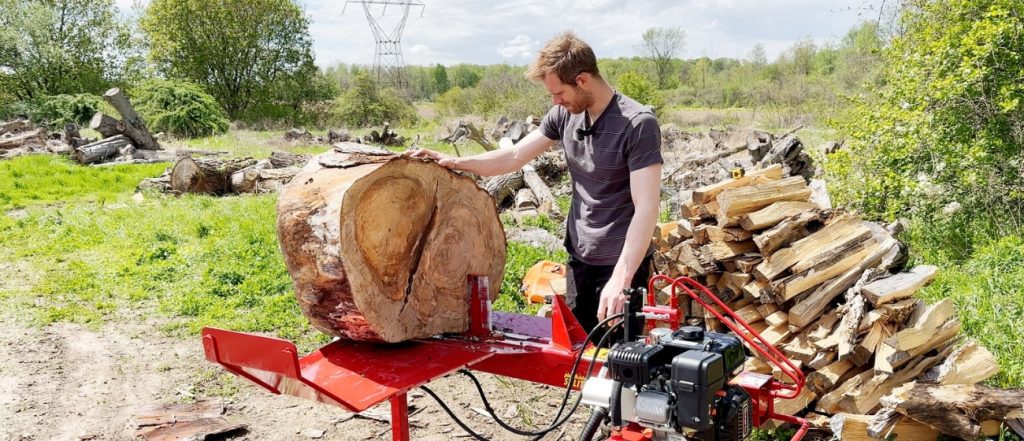 Log Splitter - 2265 North American Made 2-Way Wood Splitters