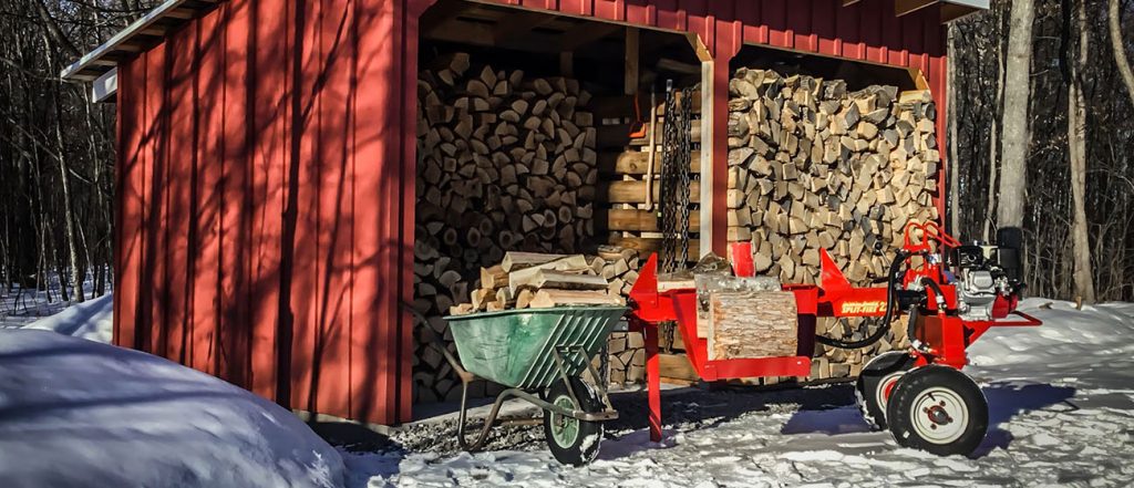 Log Splitter - 2265 North American Made 2-Way Wood Splitters