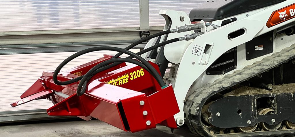 The Most Versatile Mini-Skid Steer Log Splitter Available.