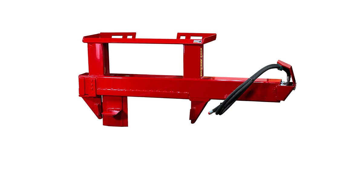 The Best Skidsteer Log Splitter with Interchangeable Wedges.